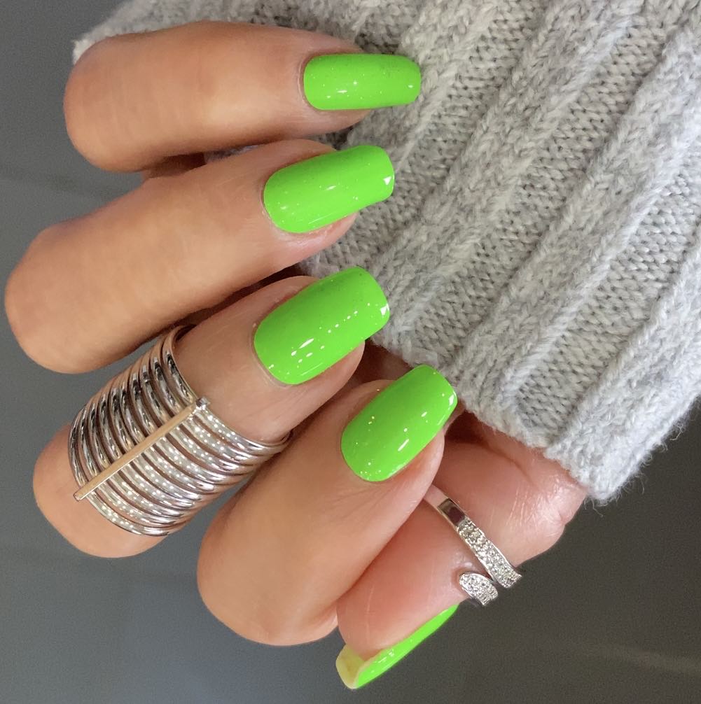 Neon acrylic nails store