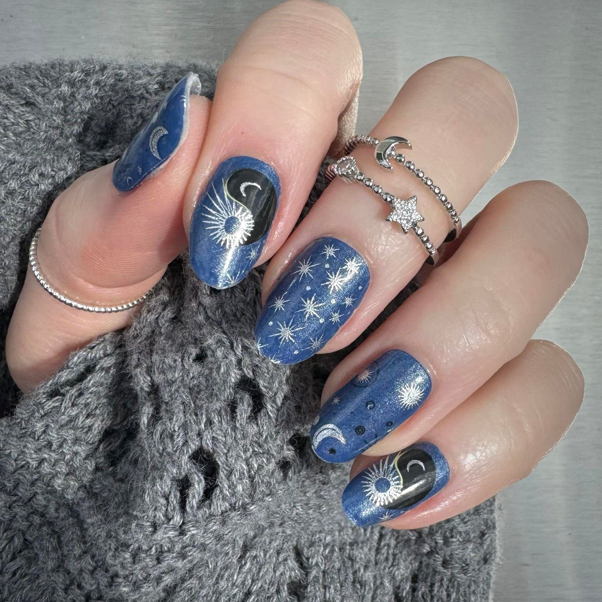 Cosmic Balance Overlay Nail Wraps – Embrace Your Style Nails LLC