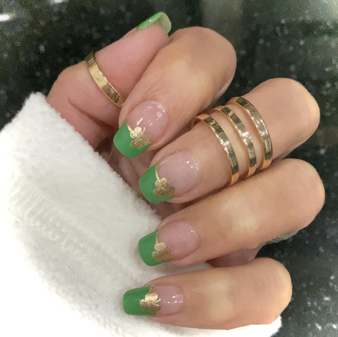 Lady Luck French Nail Wraps – EmbraceYourStyleNails